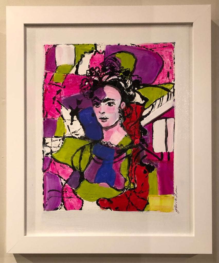 Gloria Lee "Frida Kahlo" Original Painting – Exclusive Collections Gallery